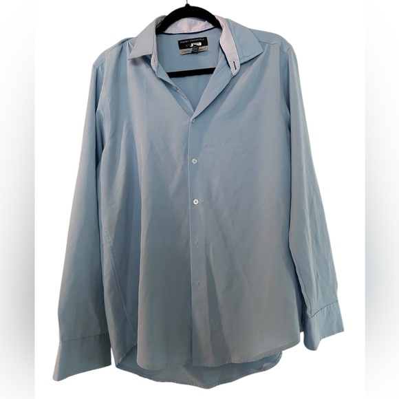 Report Collection | Shirts | Report Collection Mens Light Blue Dress ...